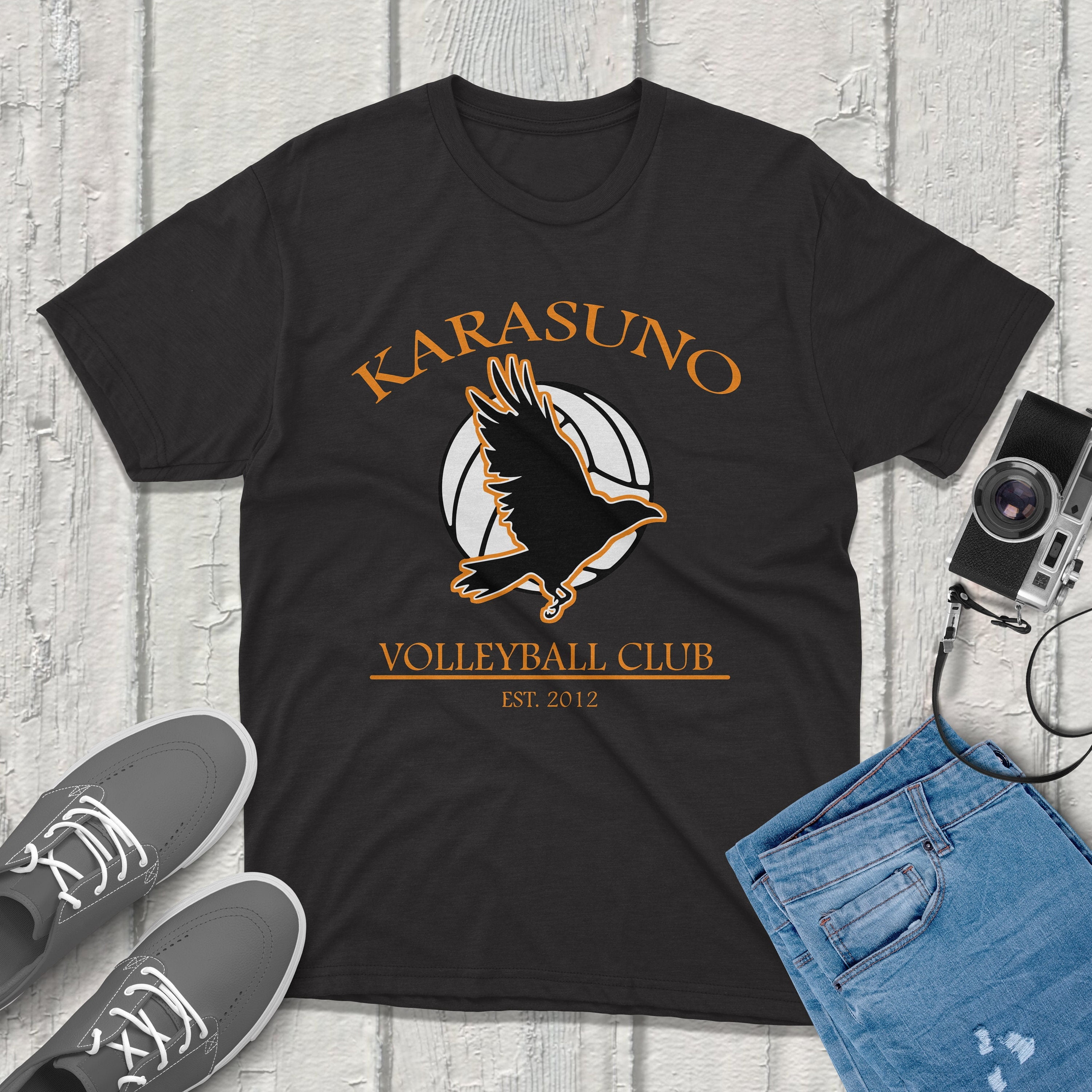 Karasuno Haikyuu T-Shirt Anime Volleyball Shirt Haikyuu Merchandise ...