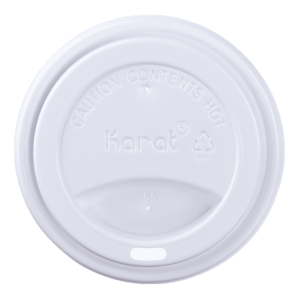 Karat 10-24 oz. Sipper Dome Lid - White (90mm) - 1,000 ct - Walmart.com
