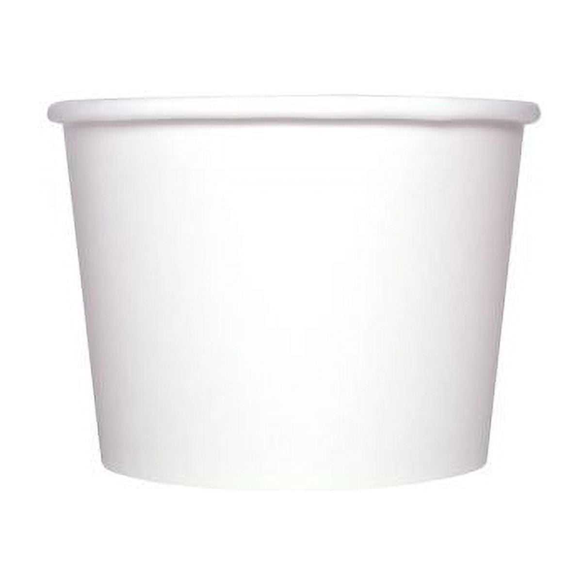 Karat 12oz Hot/Cold Double Poly Paper Food Container, White, 1000 Pcs ...
