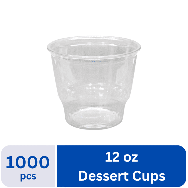 Karat 12oz PET Dessert Cups (98mm) - ct - Walmart.com