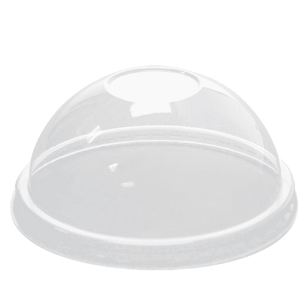 Karat Clear Disposable PET Dome Lids, 12oz Food Container, 100mm, Case ...