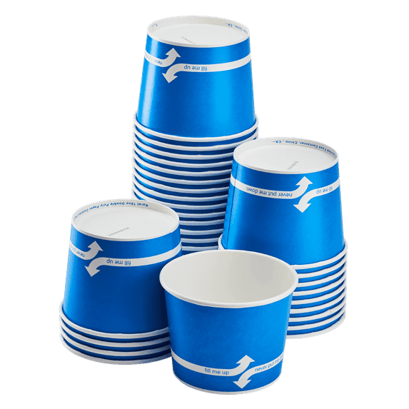 Karat 16oz Blue Food Containers, 112mm, 1,000 ct, Stackable - Walmart.com