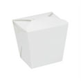 Karat 32oz Food Pail / Paper Take-out Container - White - 450 ct ...