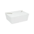 Karat 48 fl oz Fold-To-Go Box #8 - White - 300 ct - Walmart.com