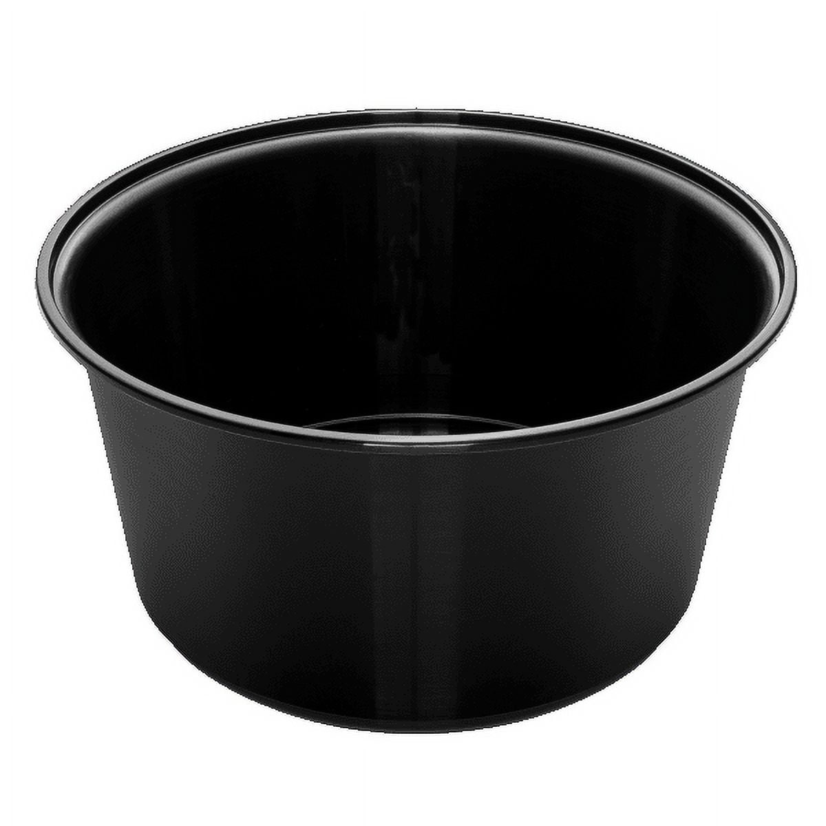 Karat 48oz PP Injection Molding Bowl (Black) - 300 ct - Walmart.com