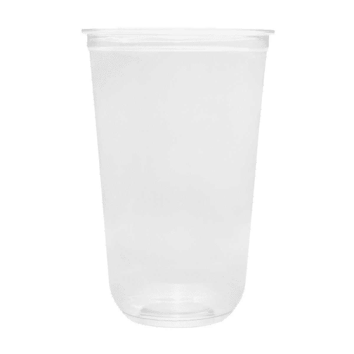 Karat 24oz Clear Plastic Cups [Pack of 600], U-Shape PET Disposable ...
