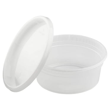 Karat 6oz PET Plastic Hinged Deli Container - 400 pcs - Walmart.com
