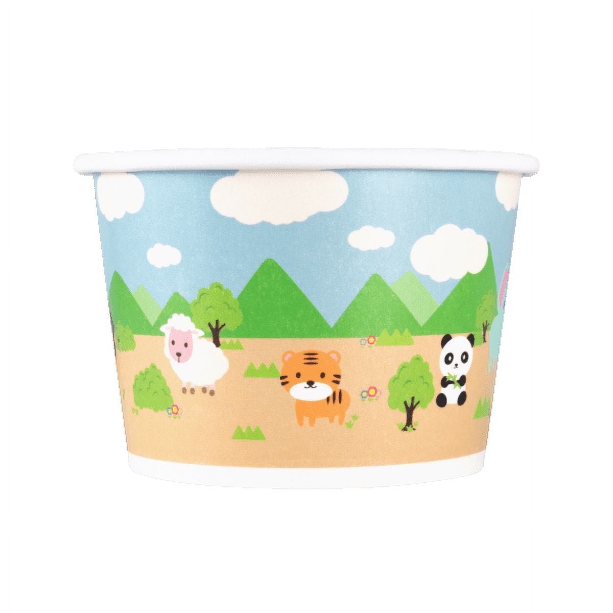 Karat 8oz Food Containers - Safari (95mm) - 1,000 ct for Snack, Soup ...