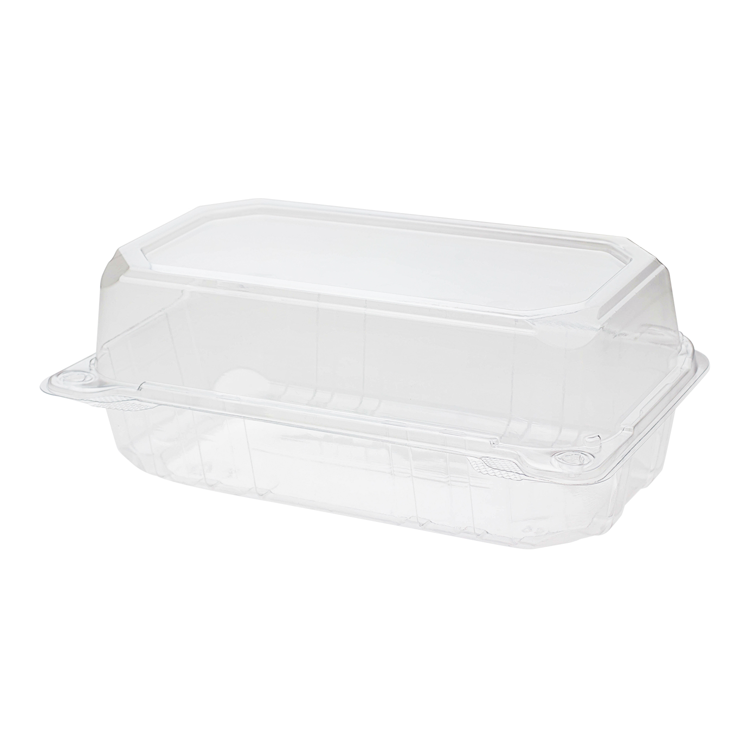 Dart ClearSeal Hinged-Lid Plastic Containers, 5.8 x 6 x 3, Clear ...