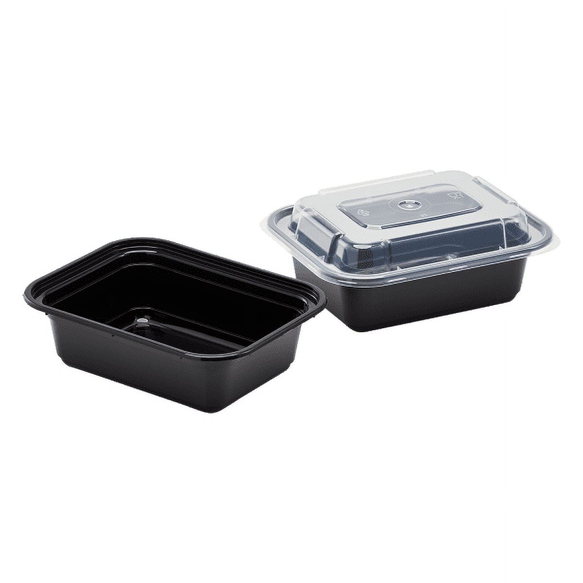 Karat 150 Pack - 12oz Microwavable Meal Prep Containers with Lids ...