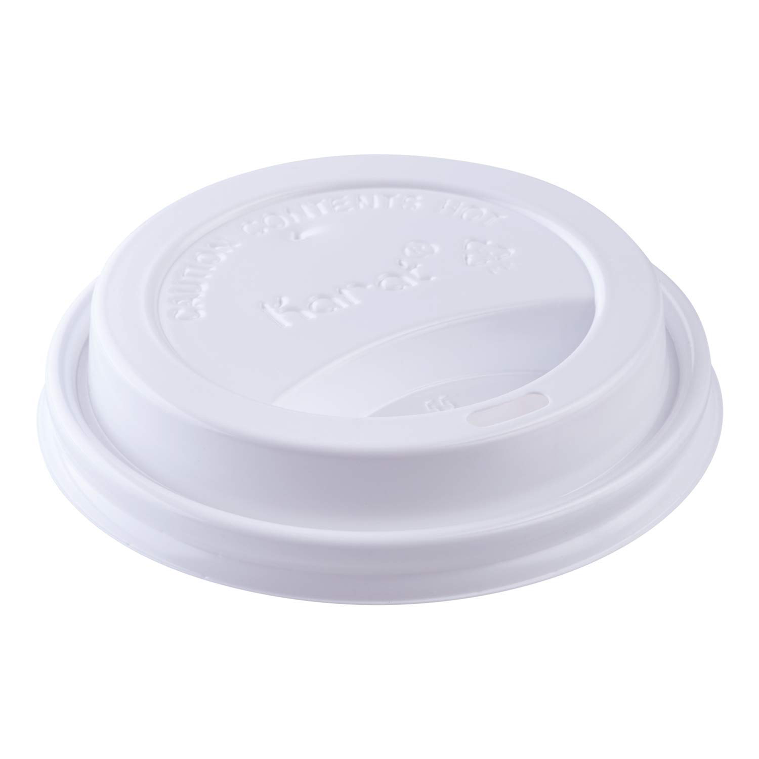 Dart Lift n' Lock Plastic Hot Cup Lids, Fits 10 oz Cups, White, 1,000 ...