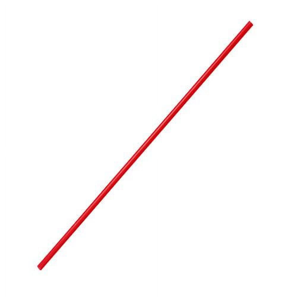 Karat - C9100 (Red) - 7 1/2 in Red Stir Straws - Walmart.com