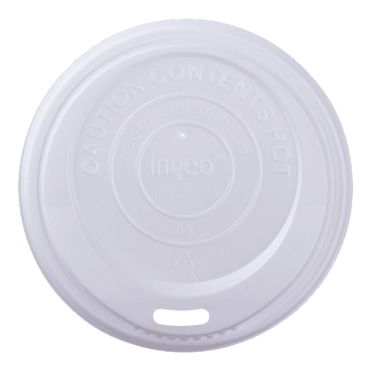 Karat Earth 10-20oz Compostable Sipper Dome Lids (90mm) - 1,000 ct ...