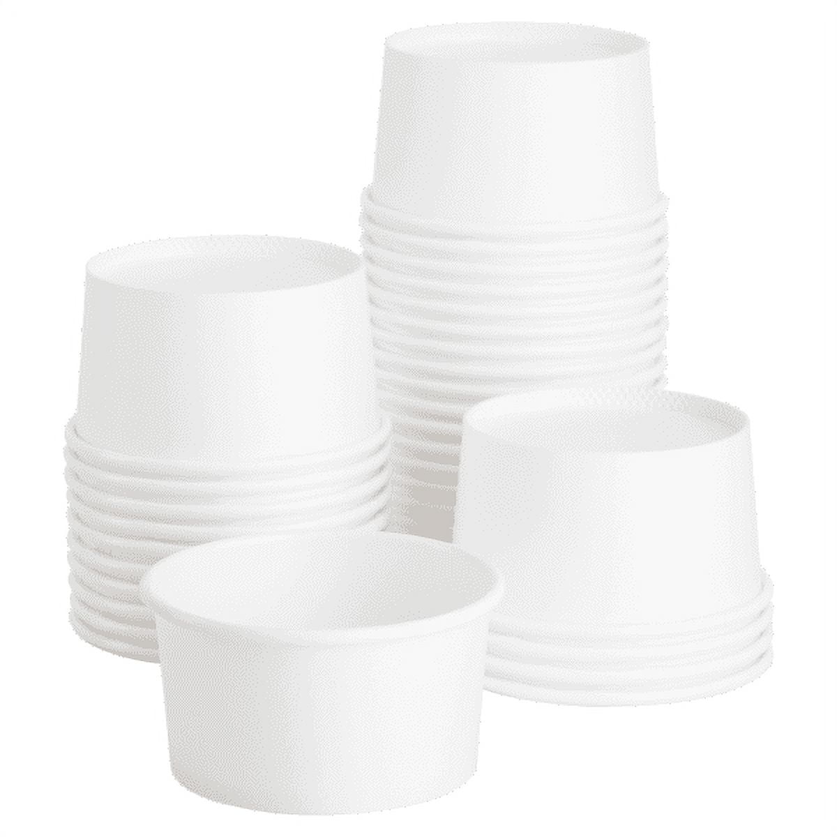Karat Earth 4 oz Eco-Friendly Paper Portion Cup - White - 1000 ct ...