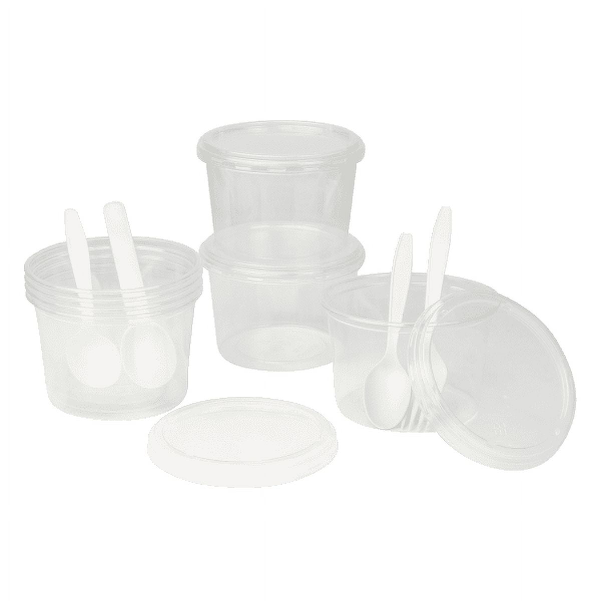 Karat Earth [500 Pack - 16oz] Eco Deli Containers, PLA Food Containers ...