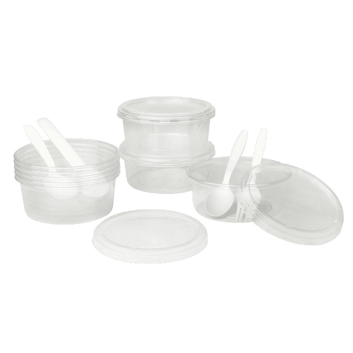 Karat Earth [500 Pack - 8oz] Eco Deli Containers, PLA Food Containers ...