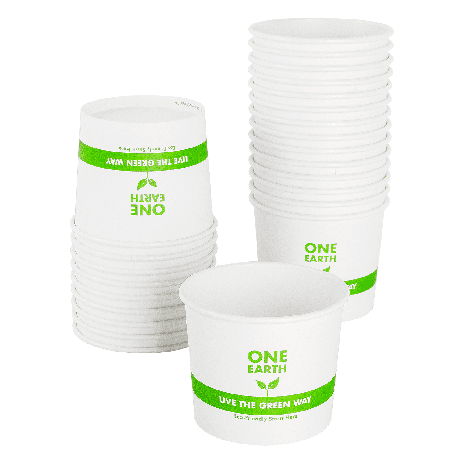 Karat Earth Eco-Friendly 10oz Paper Cold/ Hot Food Container (90.8mm ...