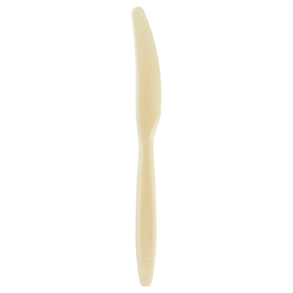 Karat Earth Heavy Weight Bio-Based Knives Wrapped, Natural - 1,000 pcs ...