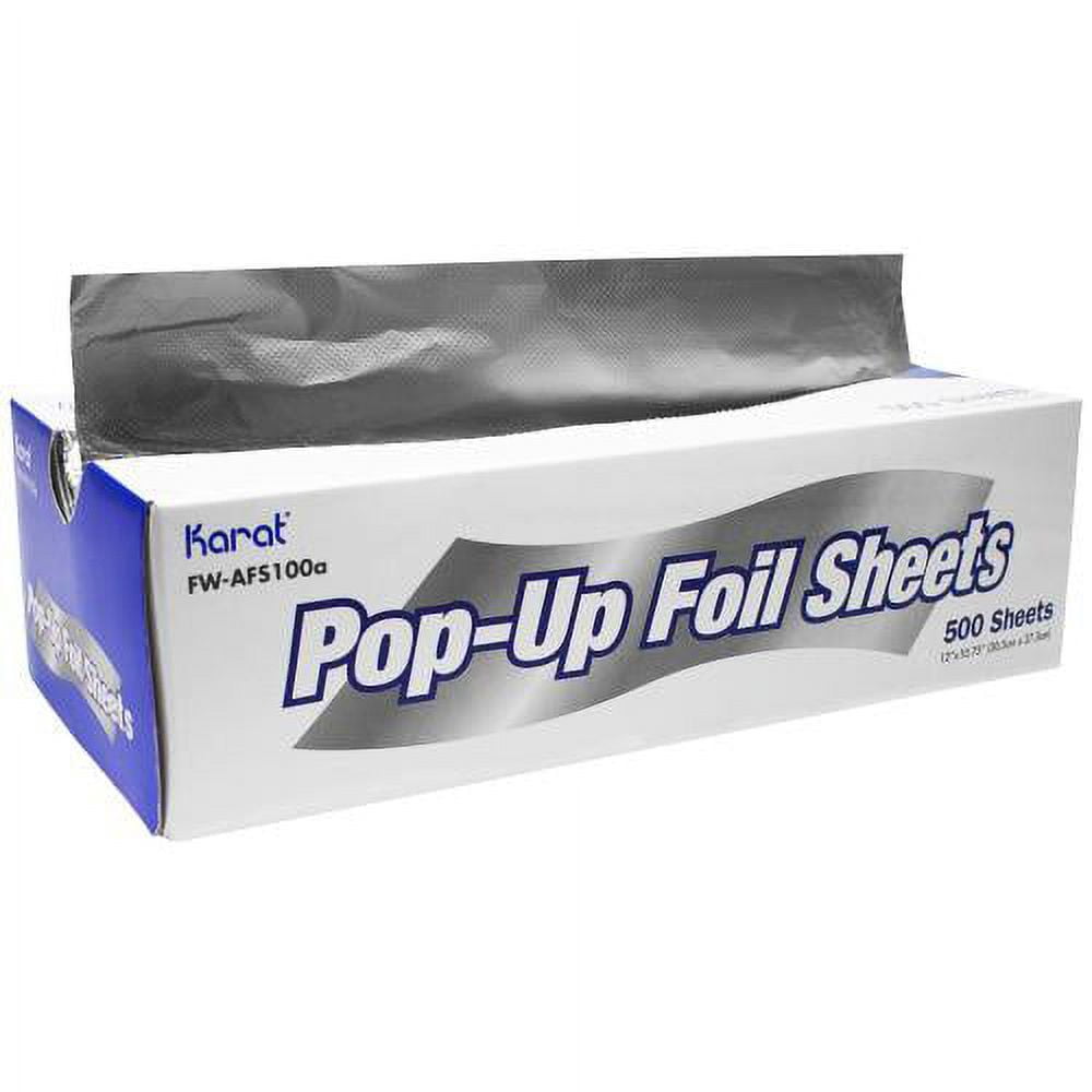 Karat - FW-AFS100 - Aluminum Pop-Up Foil Sheets - Walmart.com
