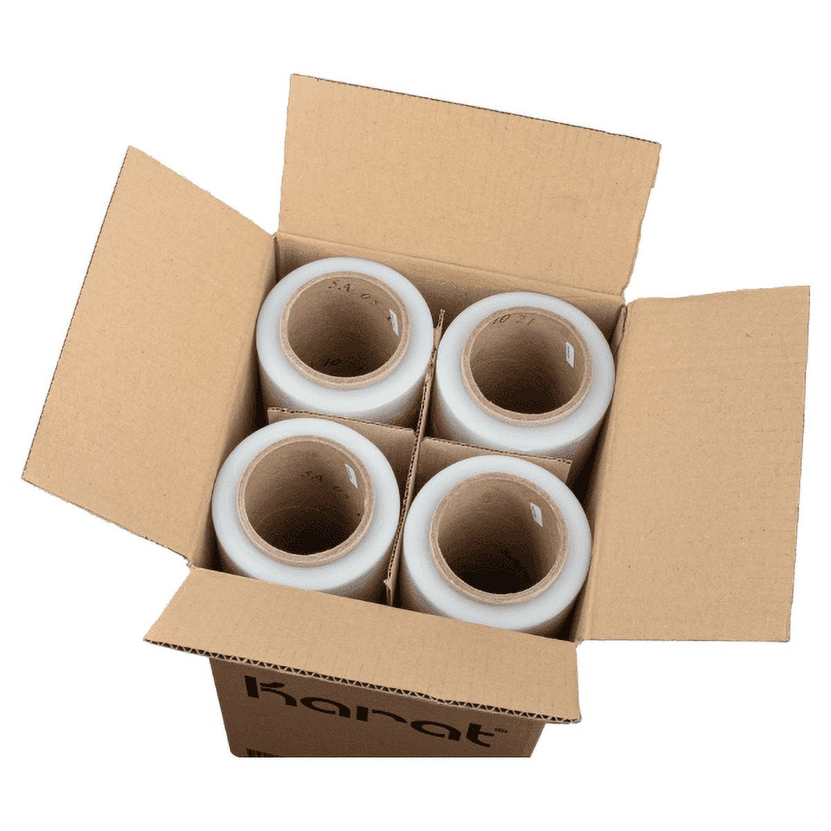 Karat 18 inch x 1476 ft Hand Wrap Stretch Film - 43 Gauge, Secure ...