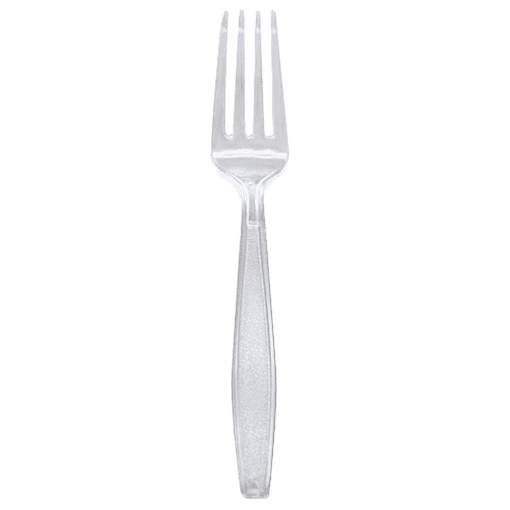 Karat Extra Heavy Weight Everyday Dinner Disposable PS Plastic Fork ...