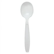 Dixie Bulk Disposable Pack, Heavyweight Soup Spoons, White, 100/Box ...