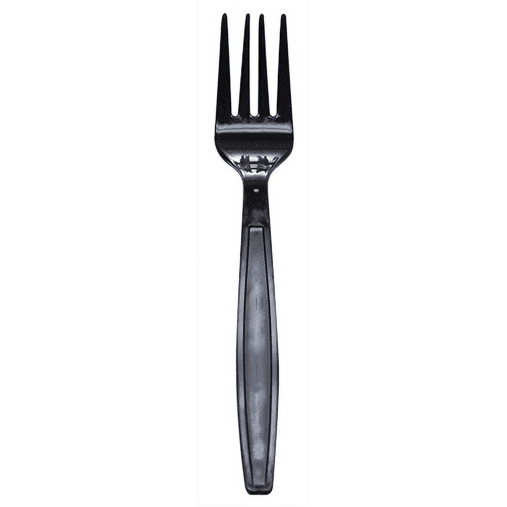 Dixie Plastic Cutlery, Heavy Mediumweight Fork, 100 Carton -DXEFM207CT ...