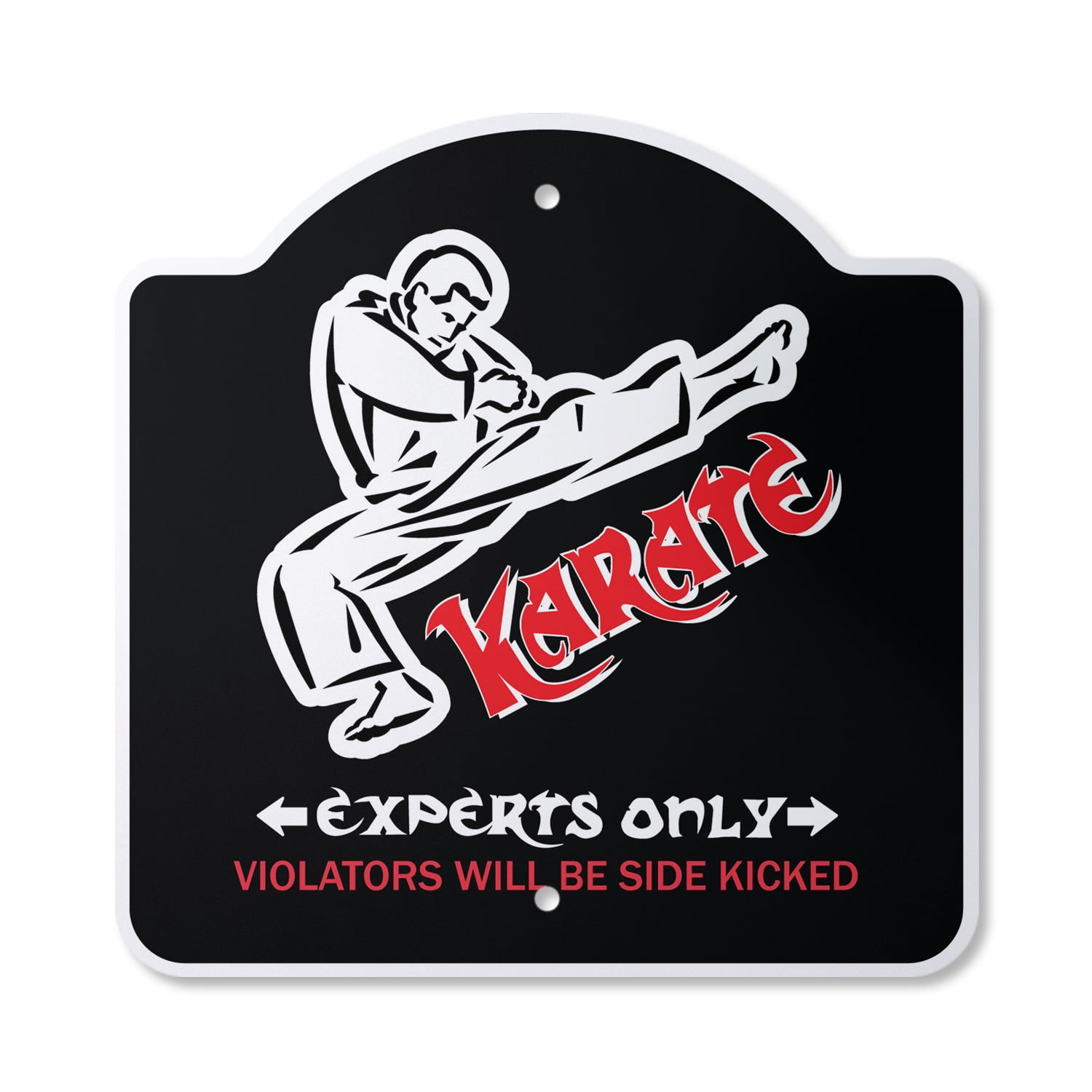 Karate 12" X 12" Sign | Indoor/Outdoor Plastic | SignMission Designer ...