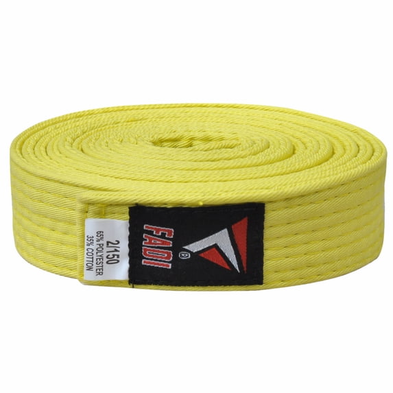 Fadi Sports Durable Solid Martial Arts Belt for Karate Taekwondo Judo ...