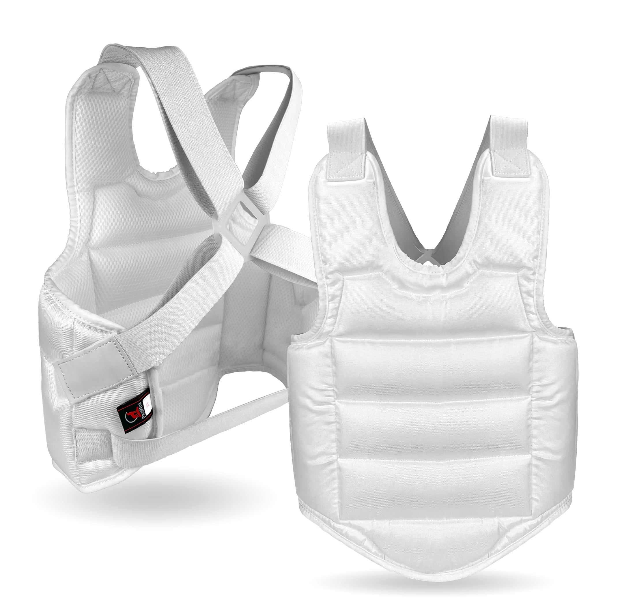 Karate Chest Guard WKF Style with Hook and Loop Closure for Martial ...