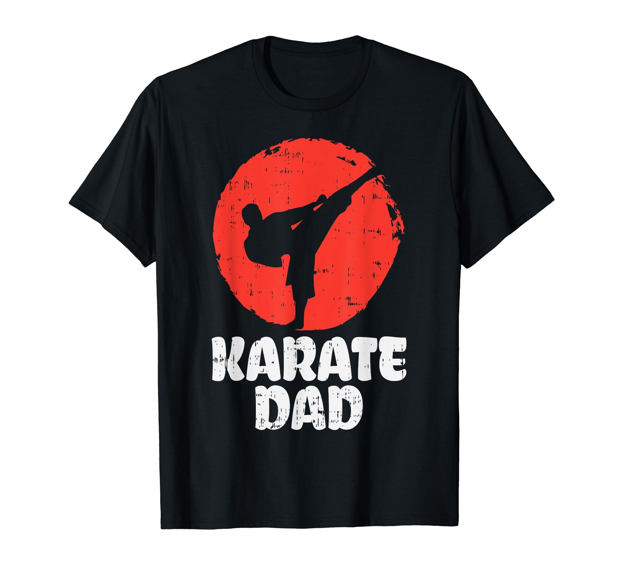 Karate Dad Fighter Japanese Martial Art Fathers Day Men Gift T-Shirt ...
