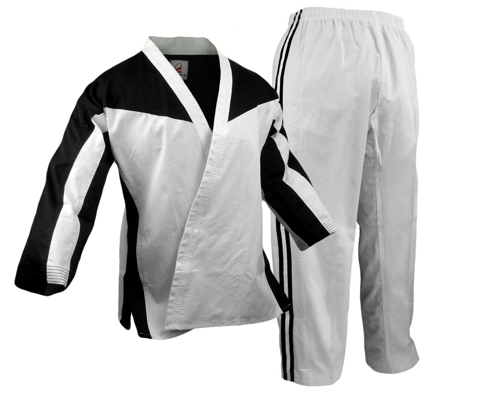 Karate Demo Gi Team Uniform Freestyle Competition Martial Arts Suits ...