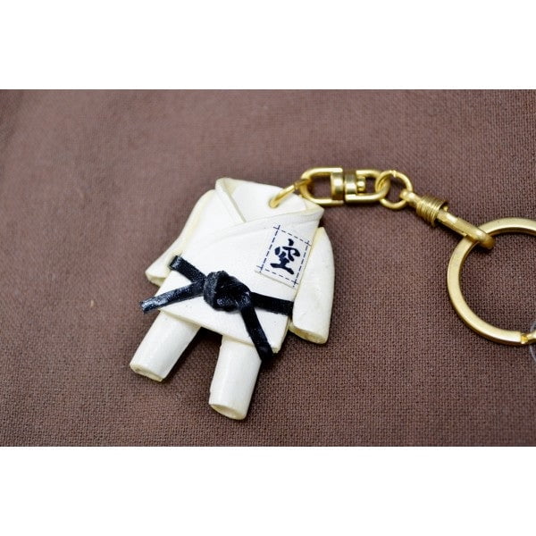 Karate Gi Uniform Leather Keychain(L) - Walmart.com