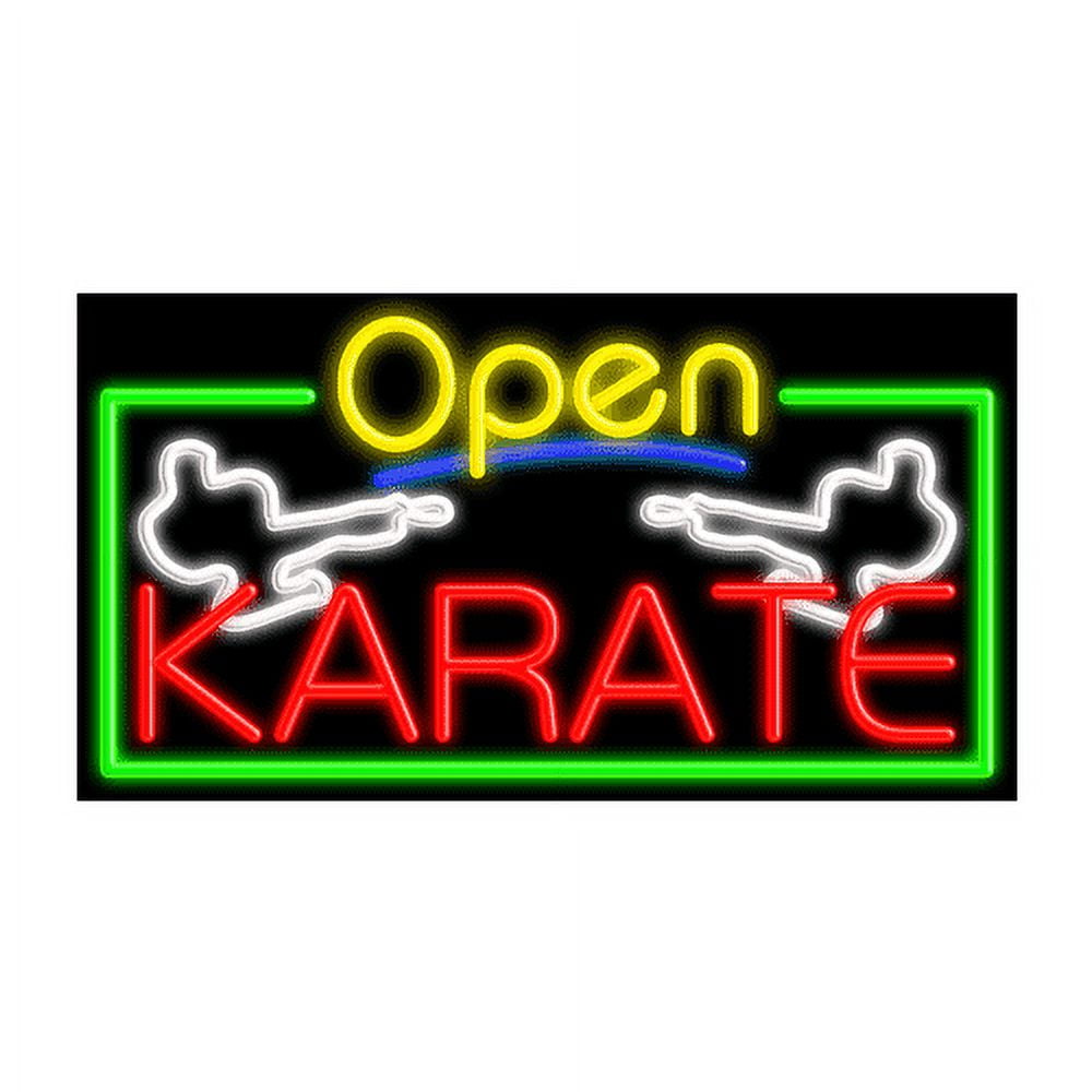 Karate-Glass Neon Sign Made in USA - Walmart.com