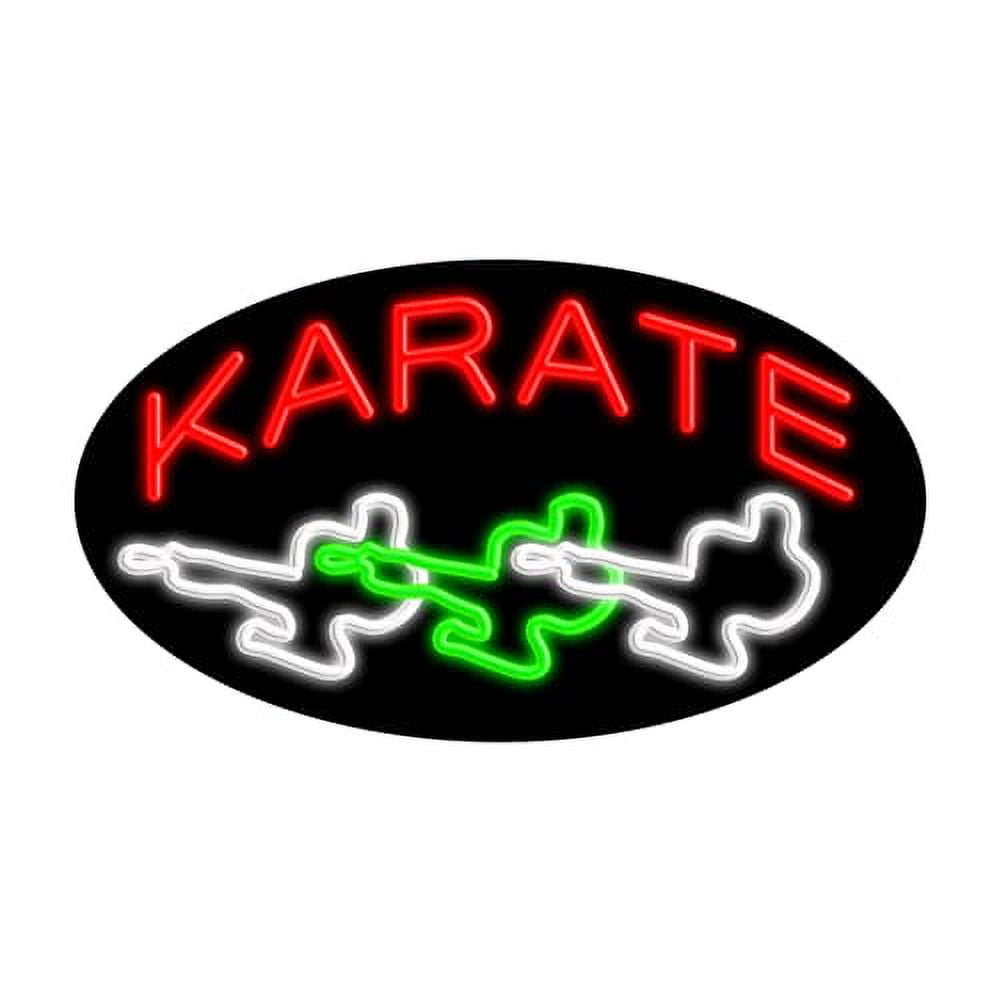 Karate-Glass Neon Sign Made in USA - Walmart.com