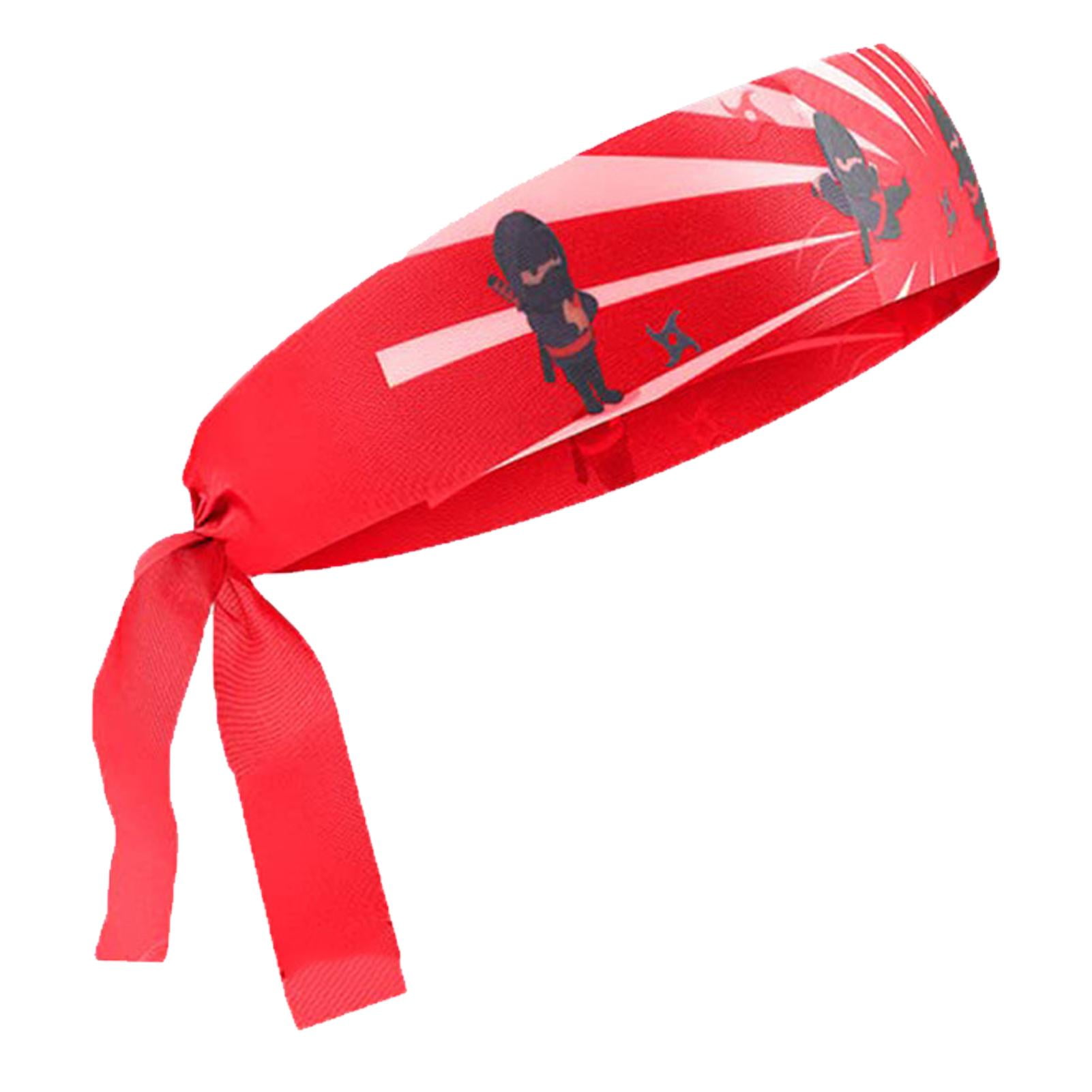 Karate Headband, Athletic Tie Style Kids Cartoon Workout Sweat Headband ...