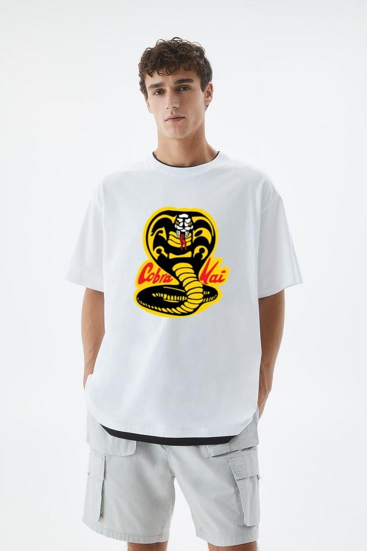 Karate Kid Cobra Kai Dojo black T-shirt Movie Martial, for men & women, up to size 5XL - Walmart.com