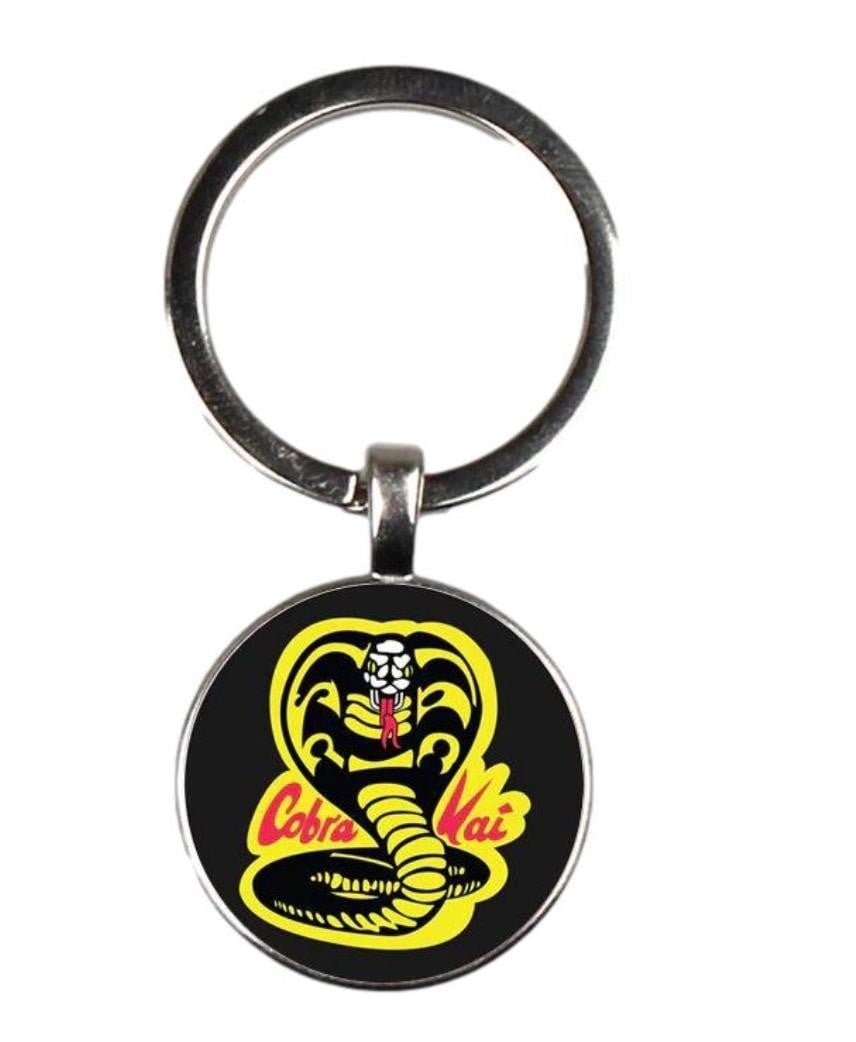 Karate Kid Cobra Kai Glass Domed Metal Keychain Keyring - Walmart.com