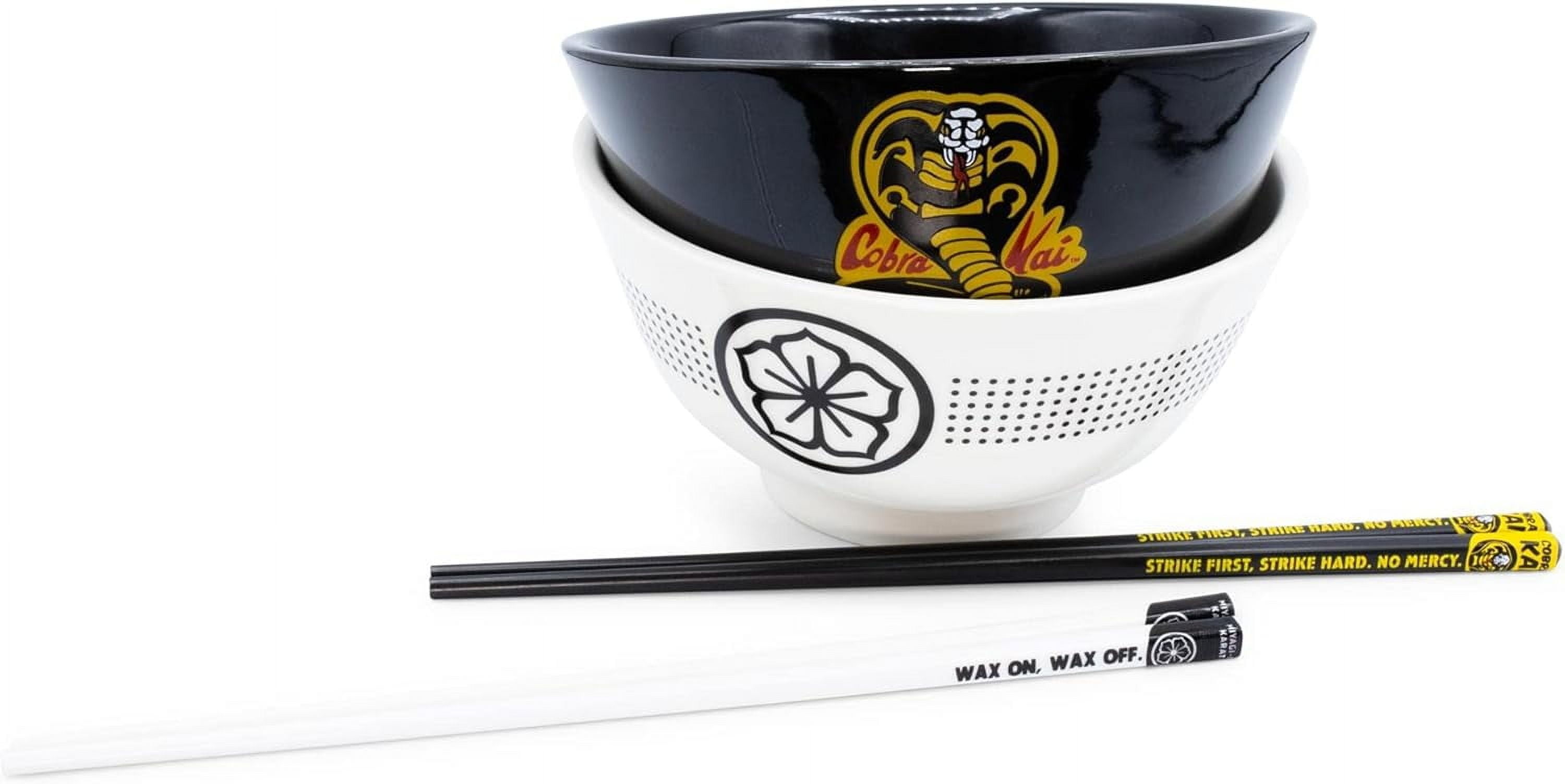 the Karate Kid Cobra Kai and Miyagi-Do Japanese Ceramic Dinnerware Set ...