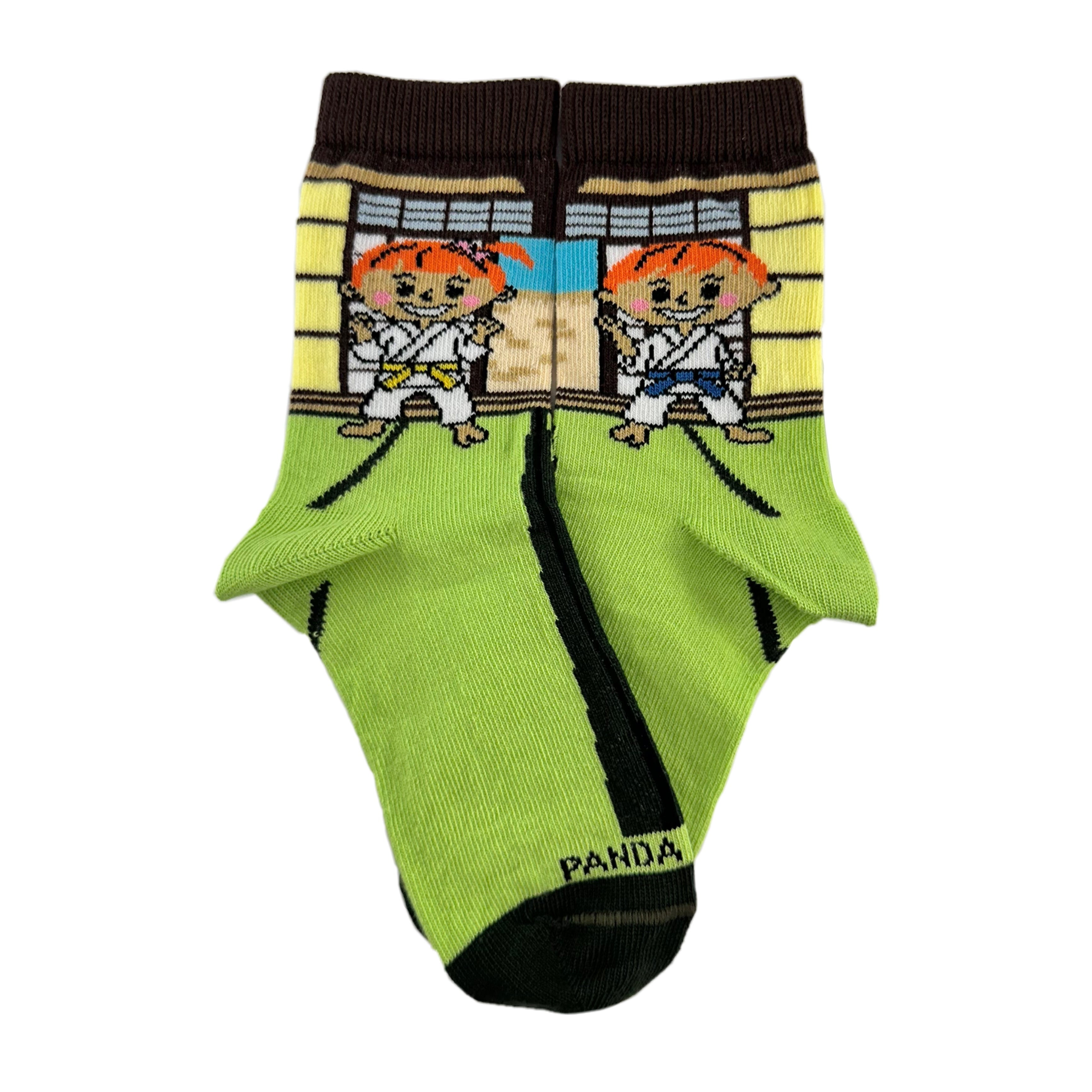 Karate Kid Socks from the Sock Panda (Ages 3-7) Size: Medium (Age 5-7 ...