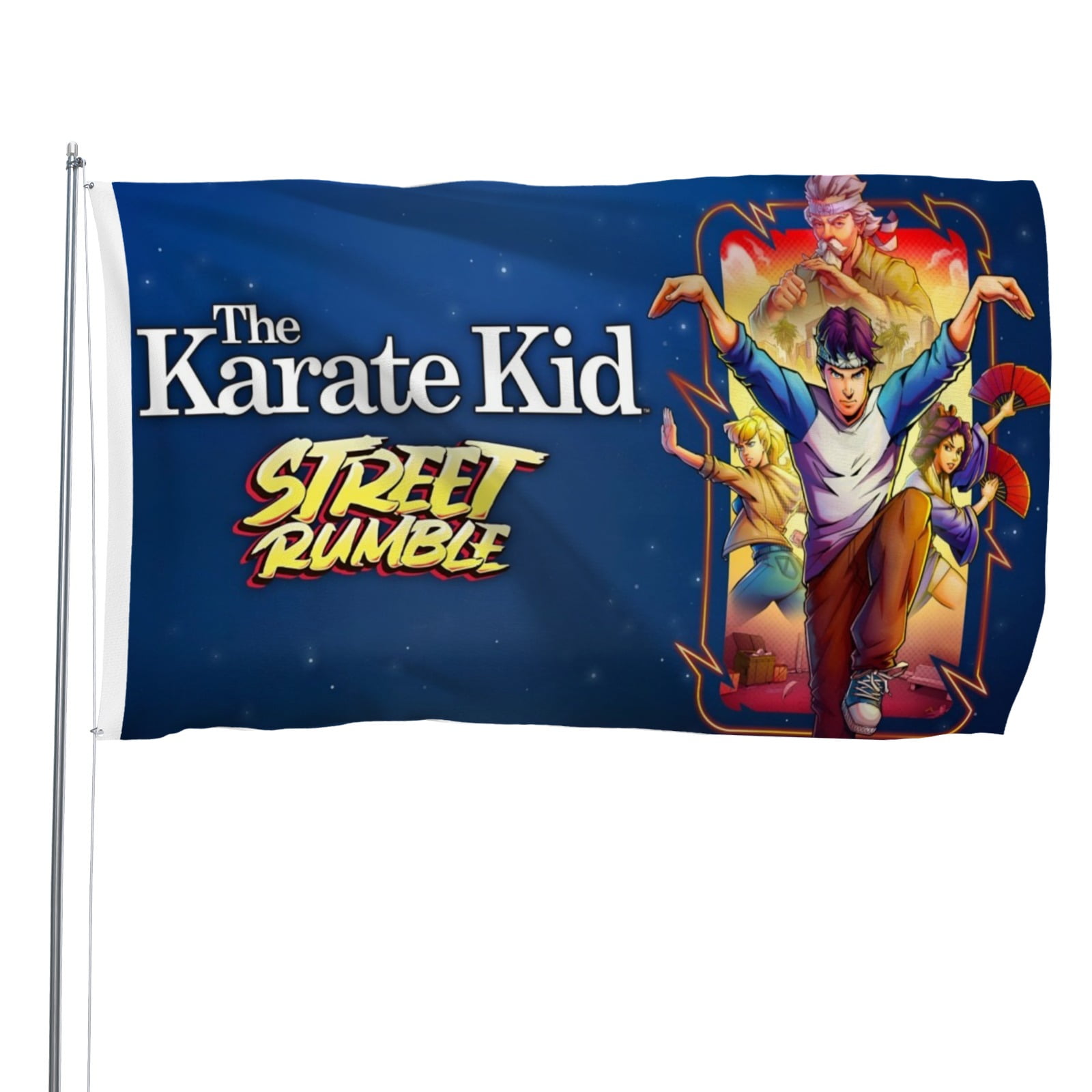 Karate Kid-themed Printed Flag Perfect gift for fans, friends, and ...
