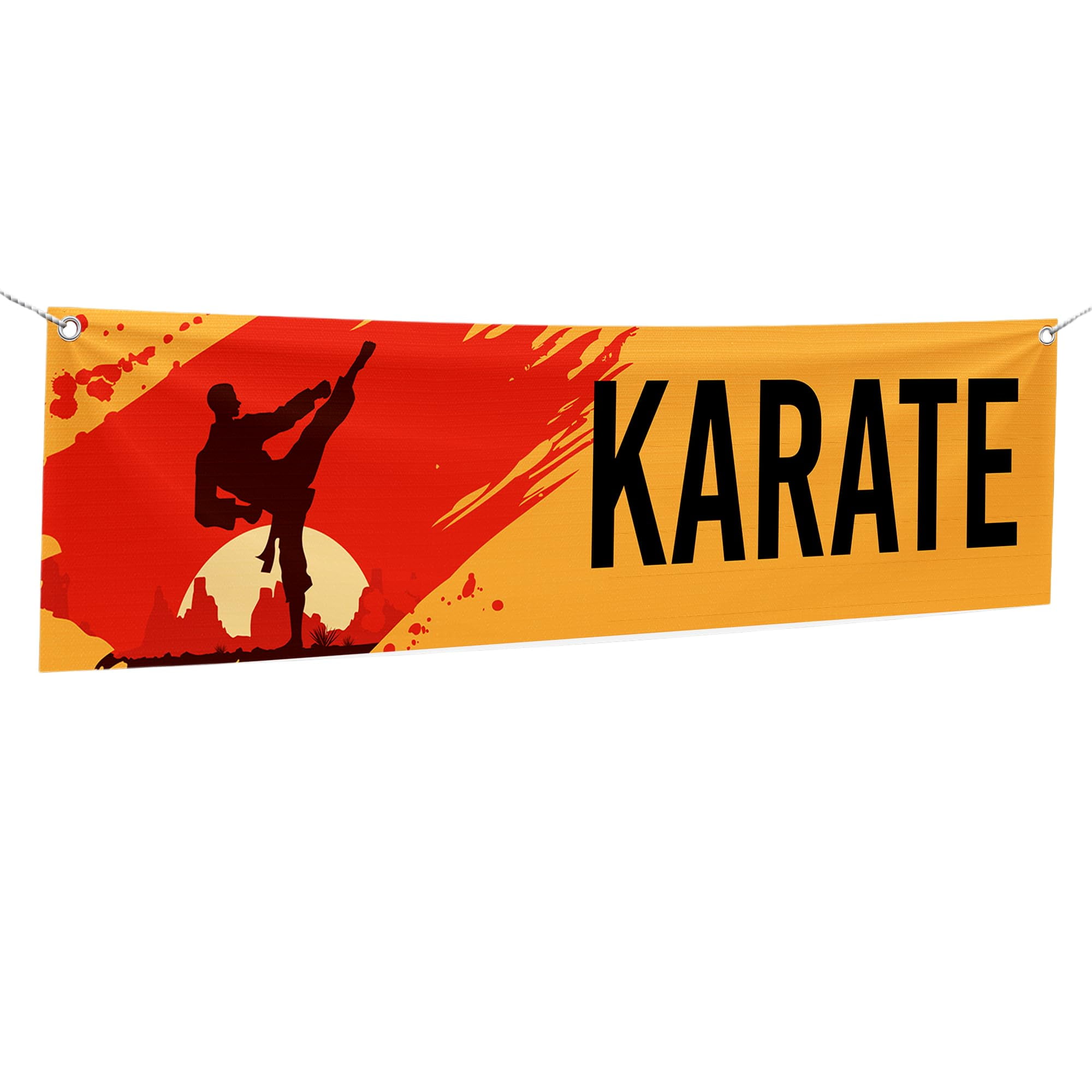 Karate Large Banners and Signs for Outdoor by DreamController-Polyester ...