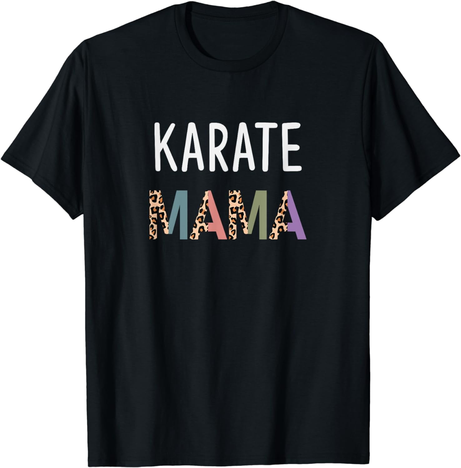 Karate Mama Martial Art Women Gift - Funny Karate Mom T-Shirt - Walmart.com