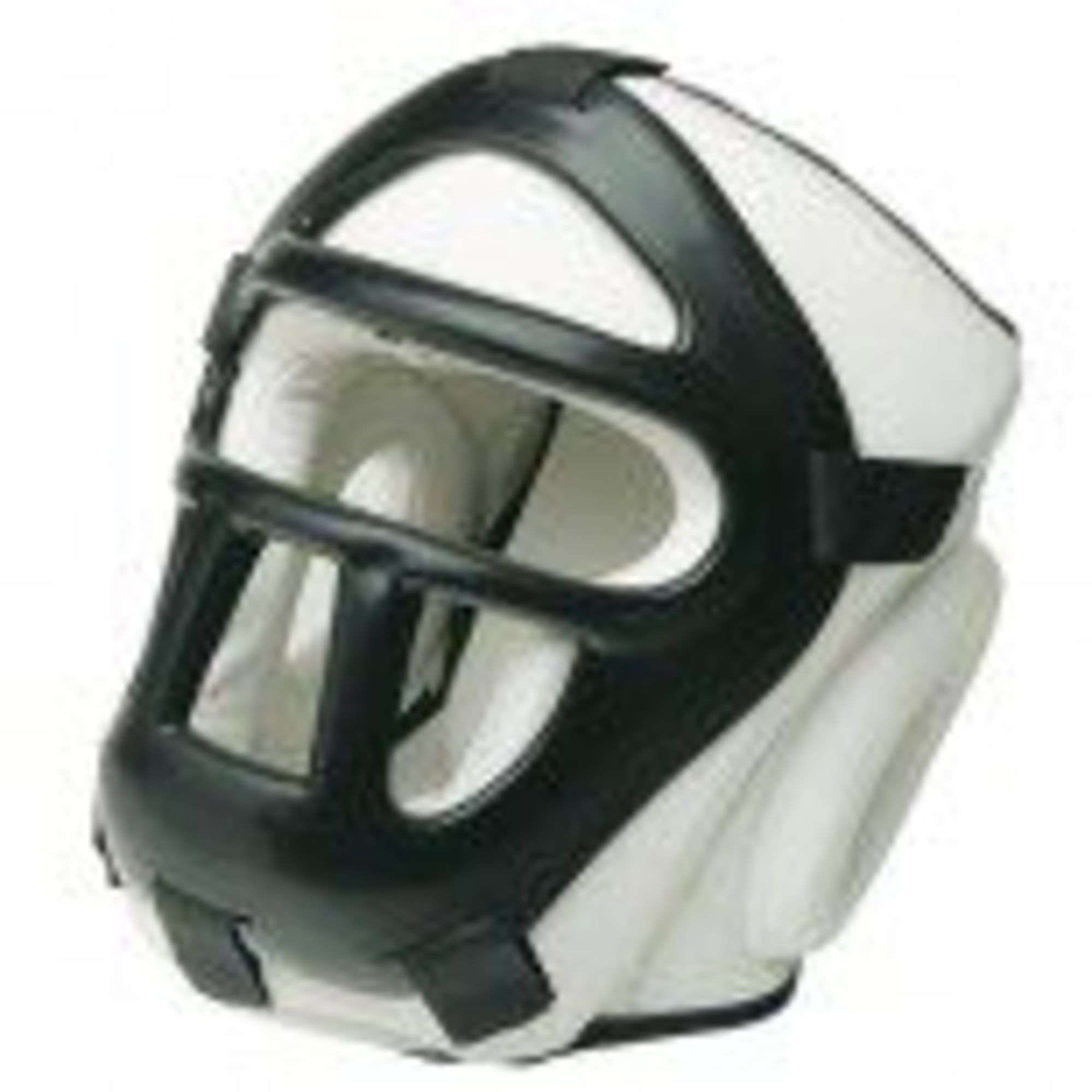 Karate Mart Sparring Head Guard with Face Cage Black - Walmart.com