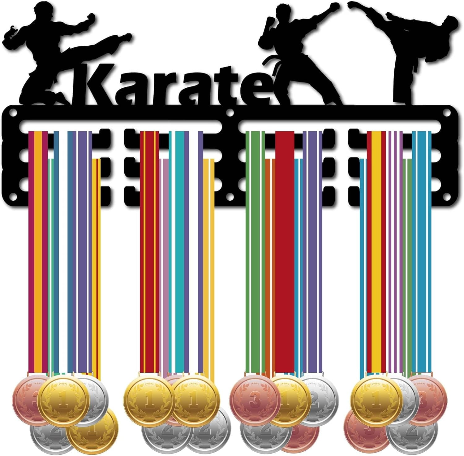 Karate Medal Hanger Display Medal Holder Wall Mount Rack Small Iron ...