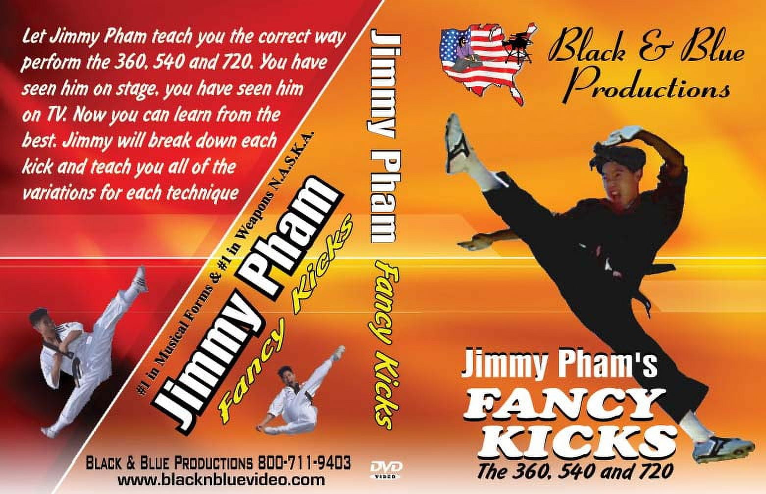 Karate Tournament Champion Jimmy Pham Fancy Kicks DVD martial arts ...