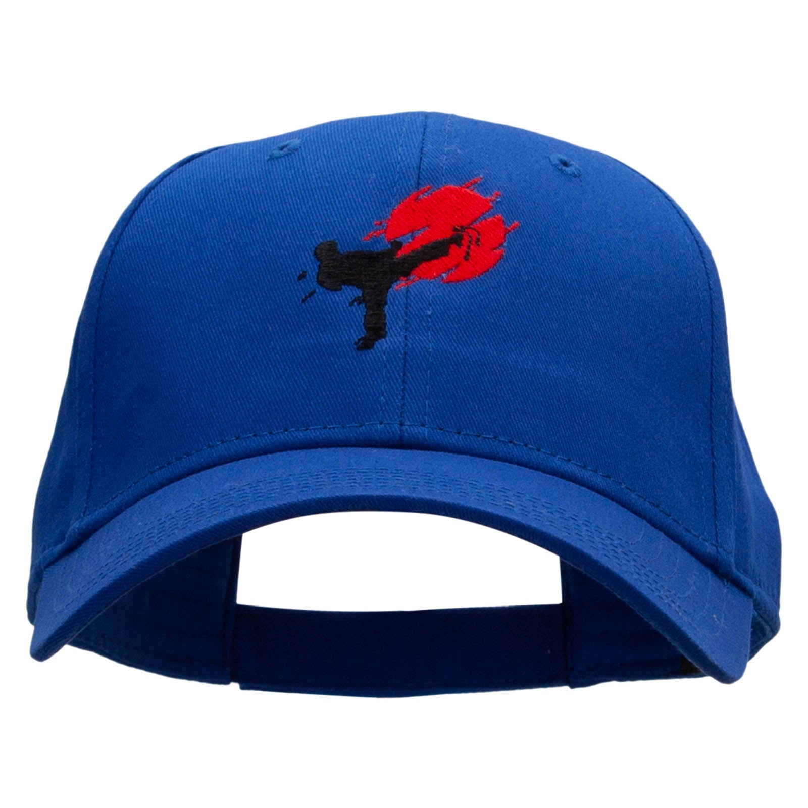 Karate Traning Embroidered Low Profile Cap - Royal OSFM - Walmart.com