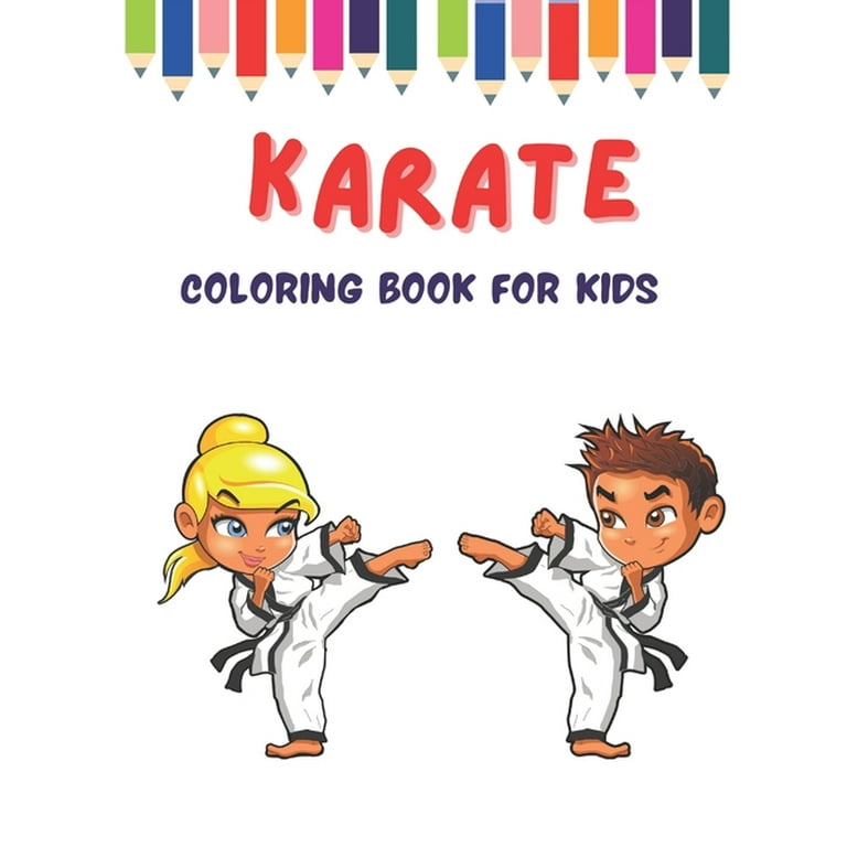 Karate Coloring Pages