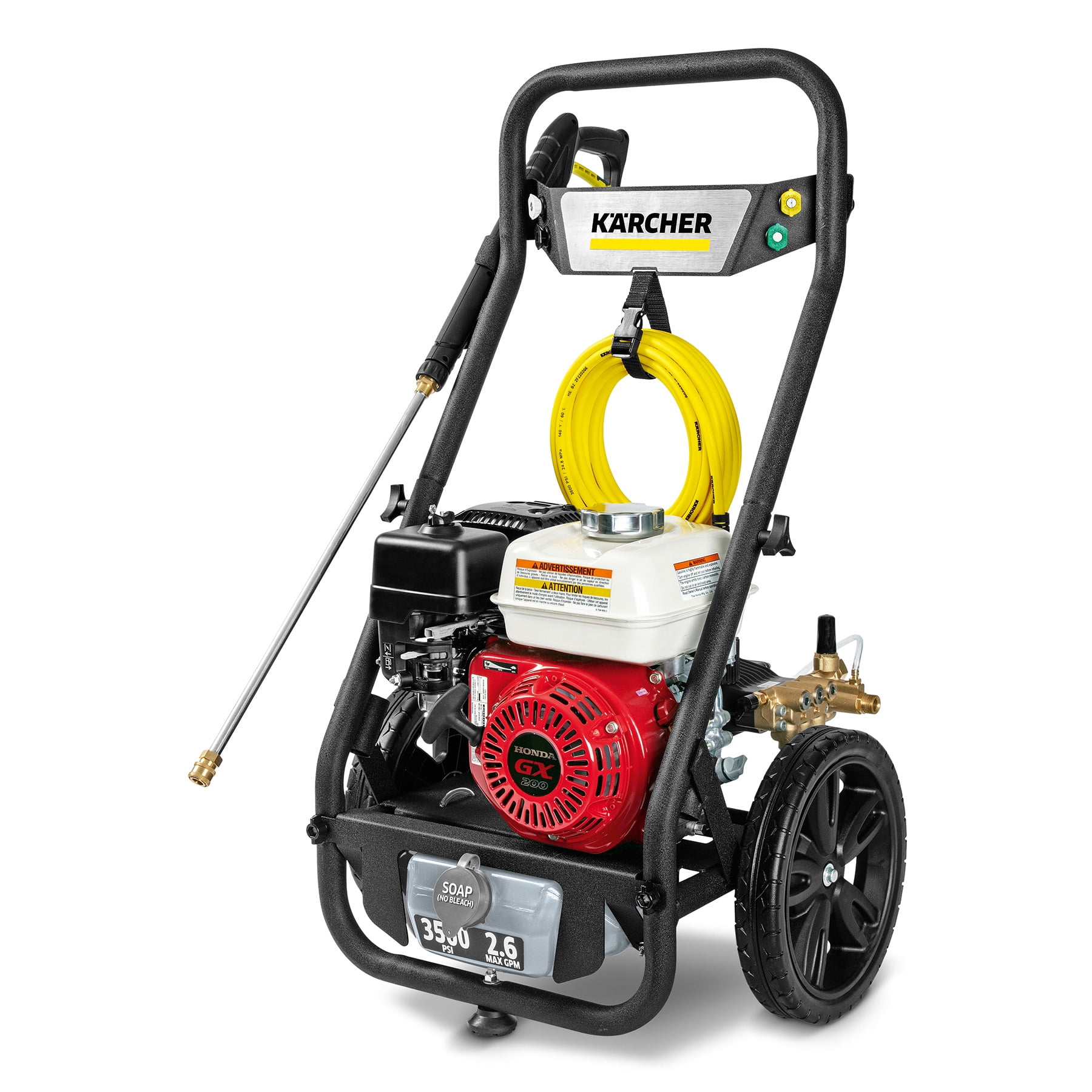 Karcher Gas Pressure Washer, Triplex Pump, G 3500 QHT - 2.6 GPM Power ...