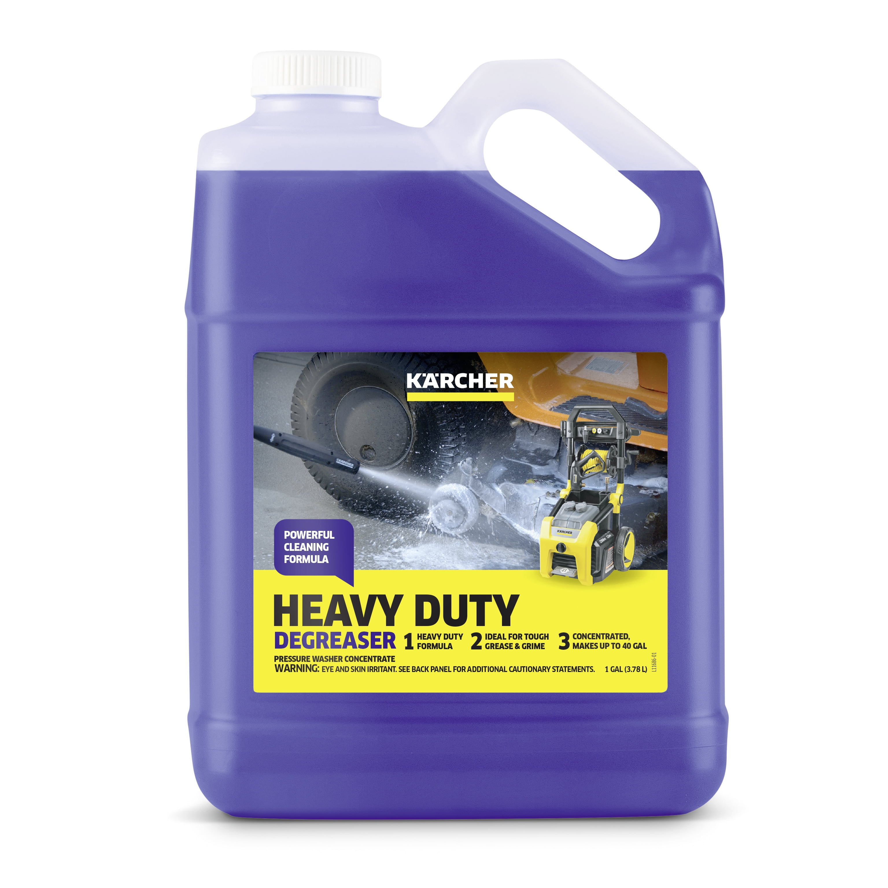 Karcher Pressure Washer Detergent, Heavy Duty Degreaser, Removes Grease ...